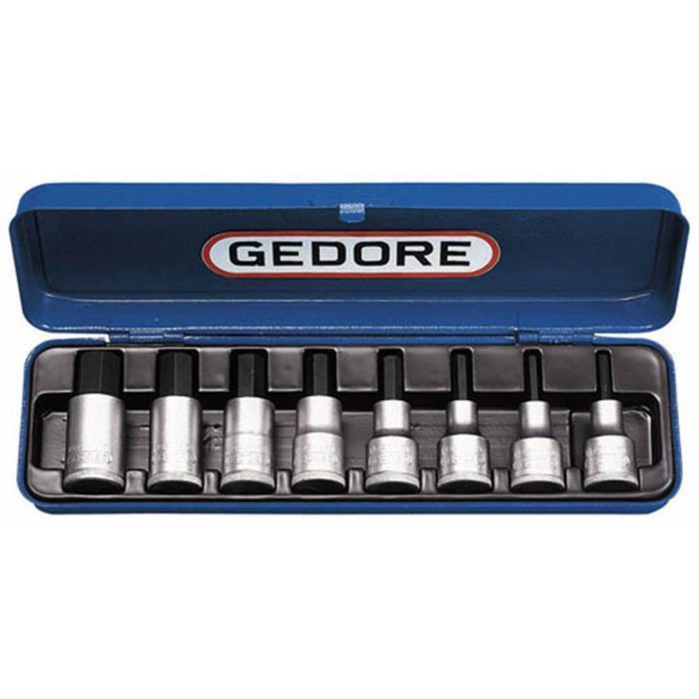 Jogo soquete allen enc 1/2 - 04 a 17 IN19-8M - Gedore|Comercial Valflex - valflex