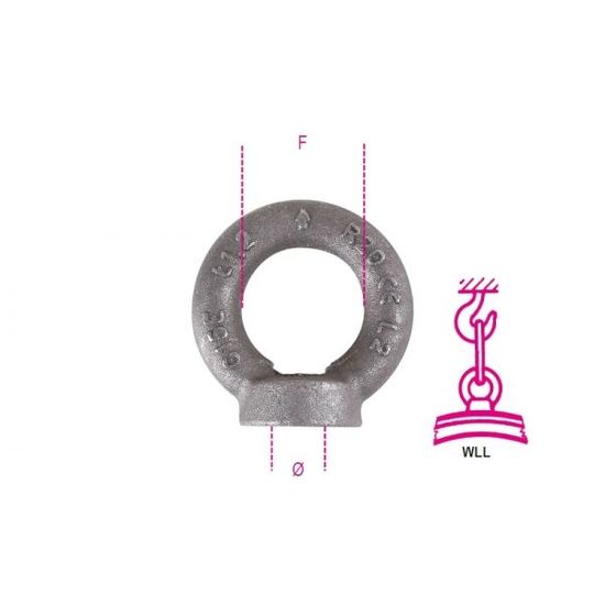 argola fêmea zincada (m10) - 8042en - beta do brasil - 080420310 ...