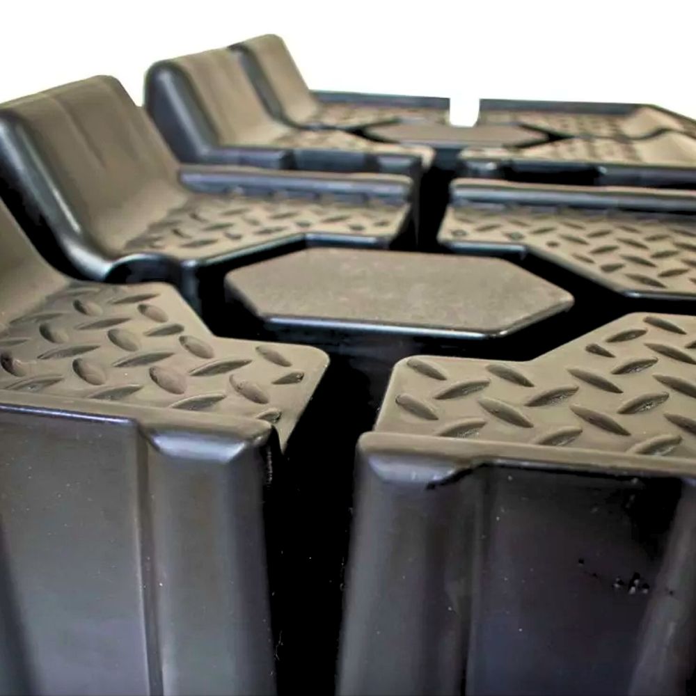 Rampa plastica para veiculos ate 2,5 Ton (PAR) - RAMPA-2 - SIGMA - valflex