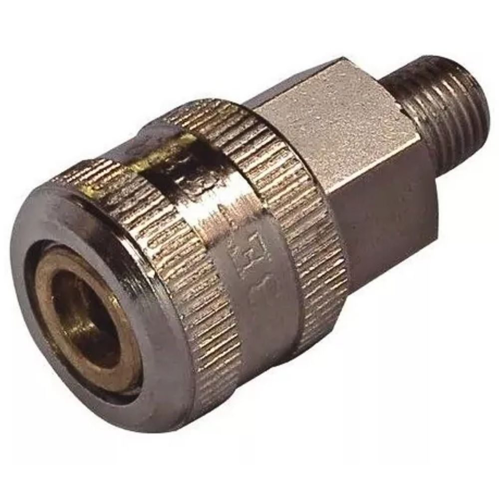 Engate Rápido Macho 1/4 - LUB-2000A - Lubefer - valflex